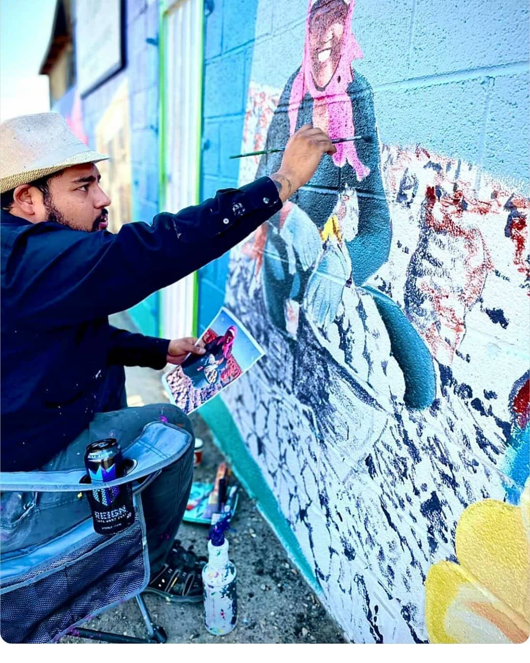 Linnell Brahma Park Wall Art Mural - Arts Council of Kern